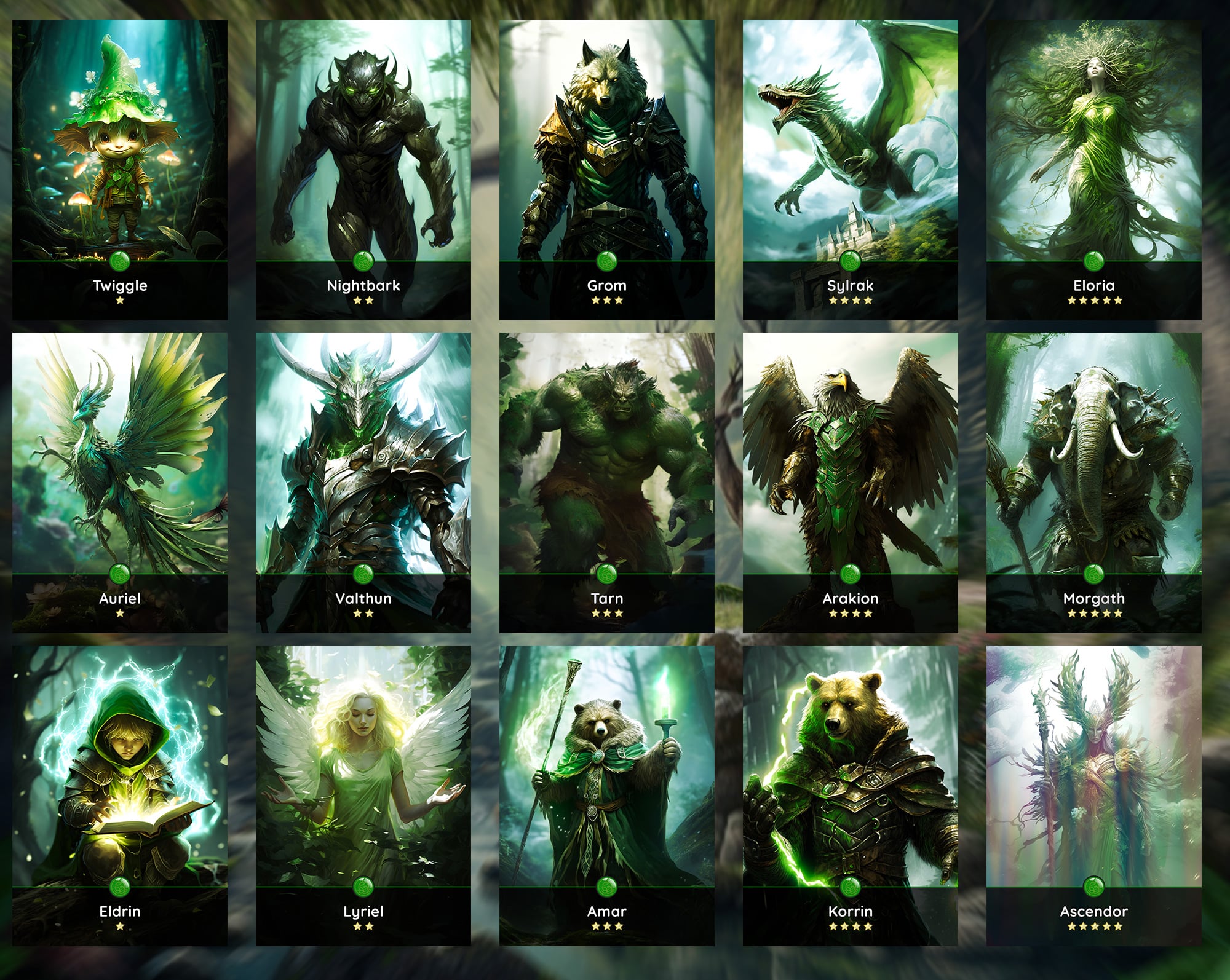 Earth's Elements Edition: Card Reveal - Dark Mythos: Play. Collect ...